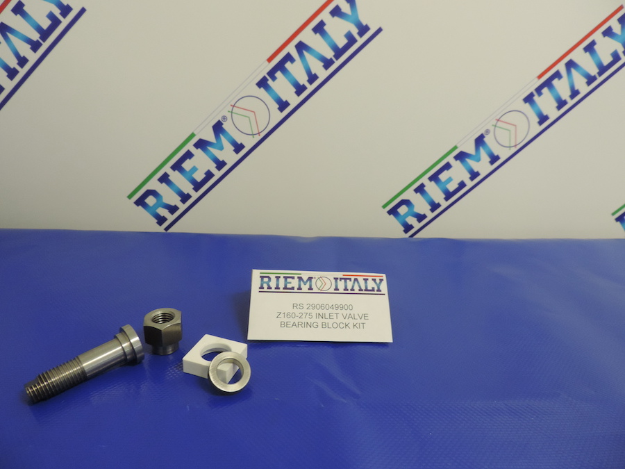 Z160-275 INLET VALVE BEARING BLOCK KIT - Riem International